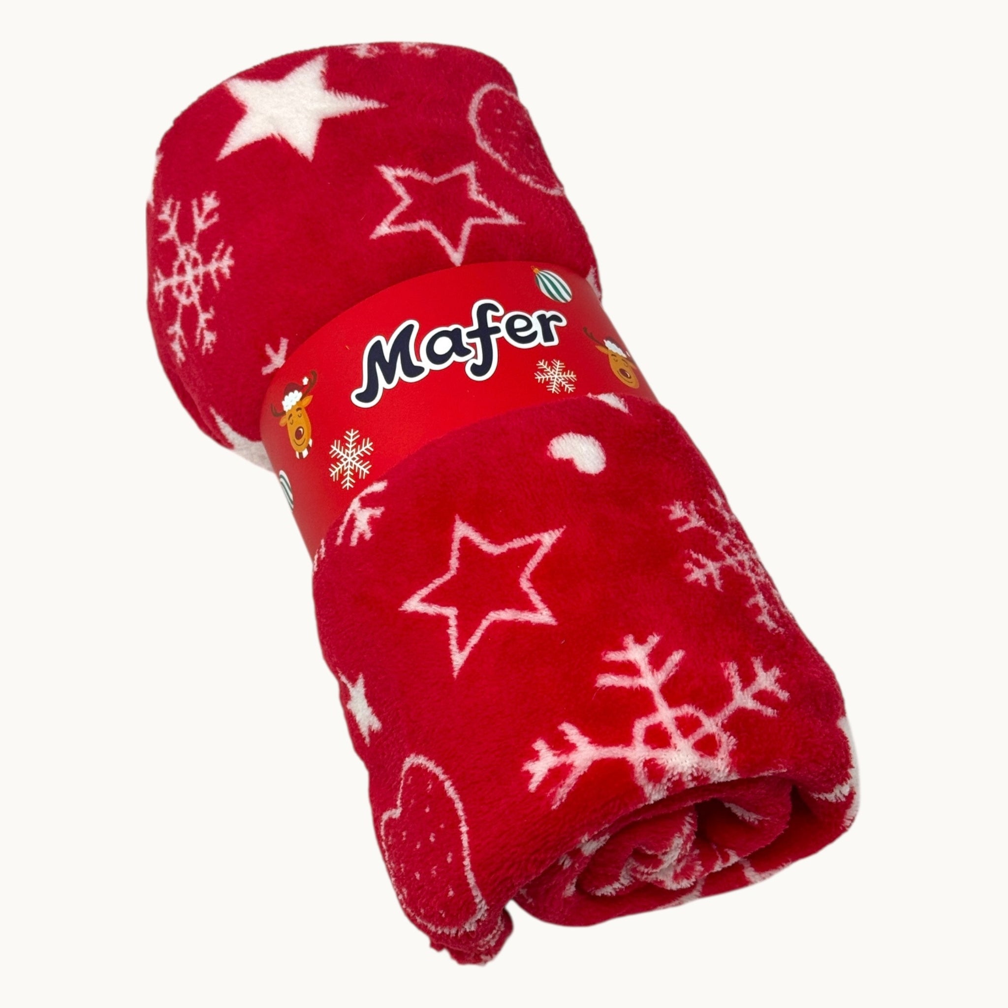 Mafer Natale Plaid Copertina Natalizia per Culla 75x100 – Intimitaly